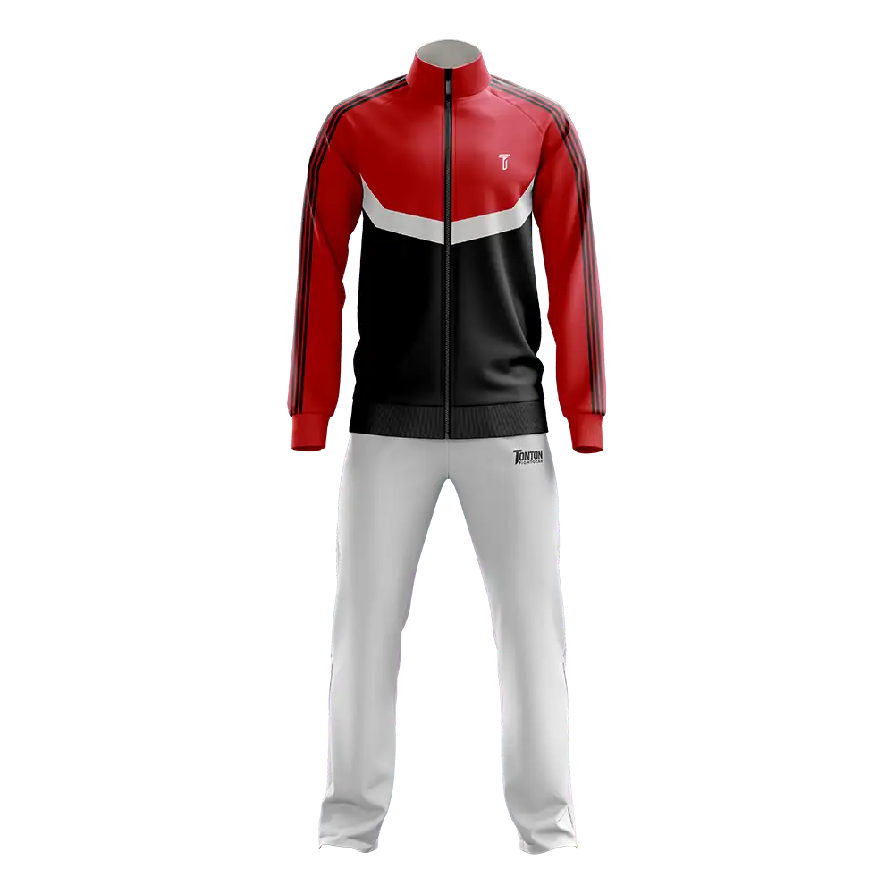 Custom Black Combats Athletic Tracksuit – Tontonfightgear